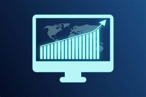 Premium Vector Business Graph Chart Of Stock Market Investment