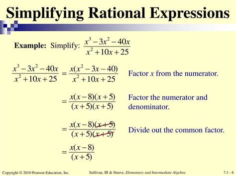 Ppt Chapter 7 Rational Expressions And Equations Powerpoint