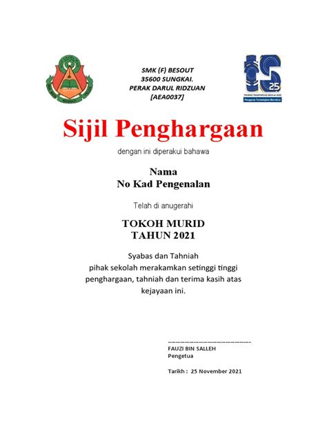 Sijil Tokoh Pdf