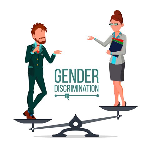 Gender Discrimination And Human Comparison Vector 17360498 Vector Art At Vecteezy