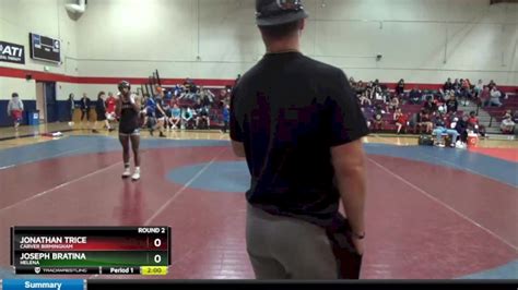 126 Lbs Round 2 Joseph Bratina Helena Vs Jonathan Trice Carver Birmingham