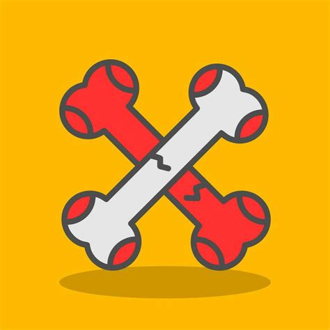 Bones Vector Icon Design 28758180 Vector Art At Vecteezy