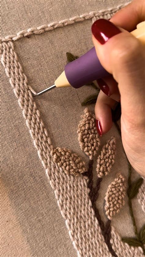 P U N C H I S E M On Instagram Therapy Time 🤍 Punchneedle