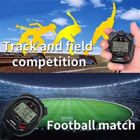 Junsd Professional Stopwatch Timer For Sports 100 Lap Stopwatch Digital