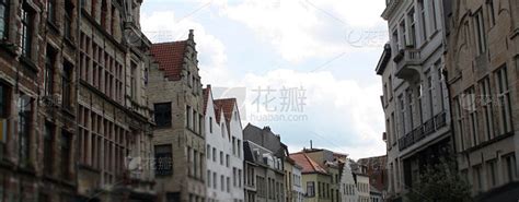 比利时安特卫普的旧建筑外观