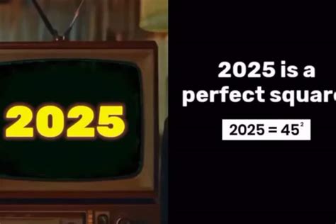 From Perfect Squares To Sum Of Cubes Heres Why 2025 Is A Mathematical Year Watch Asianet