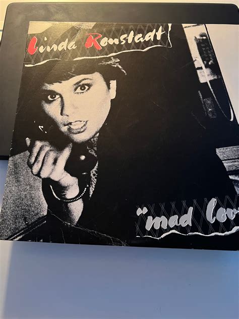 Linda Ronstadt Mad Love Lp Vinyl Record Album Etsy