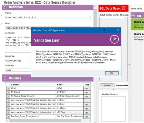 Lobby Datasource Designer How To Use An Existing Quickreport Ifs Community