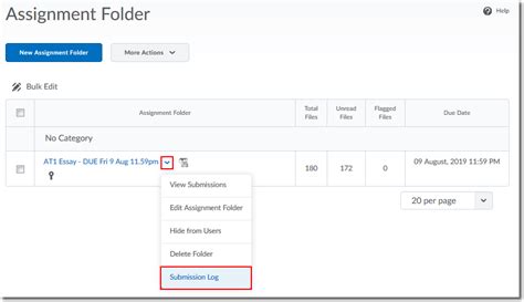 Assignment Folder Management