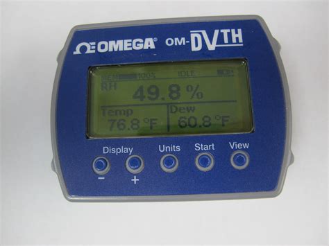 Omega Om Dvthtemperaturerelative Humidity Data Logger With Display