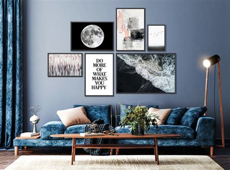 How To Arrange Picture Frames On A Gallery Wall