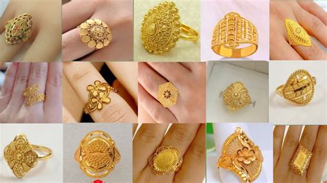 New Trendy Gold Rings Design Beautifulandstylish Ring Design For Girls