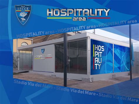 Nuova Sala Hospitality Allo Stadio Via Del Mare Leccezionale Salento