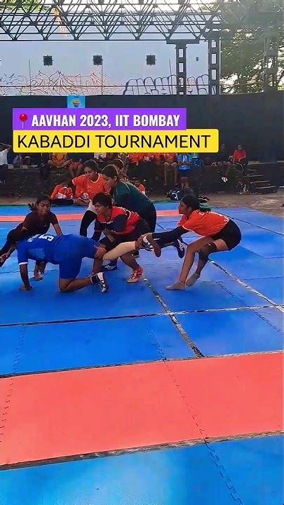 Kabaddi At Iit Bombay ♥️ Iitbombay Iitvlogs Iitmotivation Kabaddi Prokabaddi Interiit