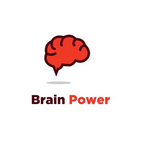 Premium Vector Brain Cartoon Vector Icon Illustration Education