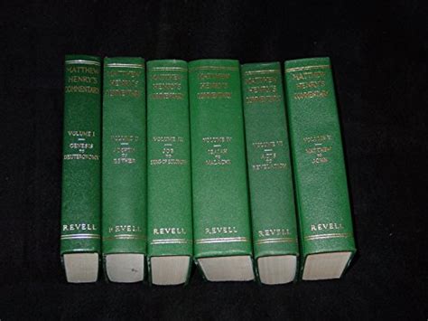 Matthew Henrys Commentary On The Whole Bible Par Matthew Henry New