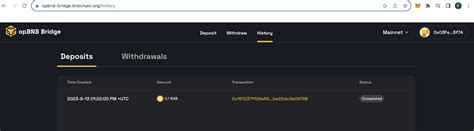 How To Bridge Tokens From BNB Smart Chain Mainnet To OpBNB To OpBNB