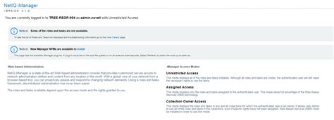 Imanager Interface Netiq Imanager Administration Guide