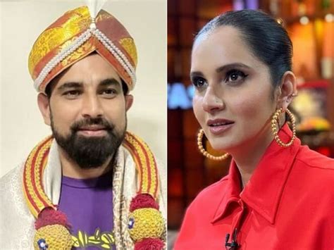 Sania Mirza Marrying Mohammed Shami Tennis Icons Father Breaks