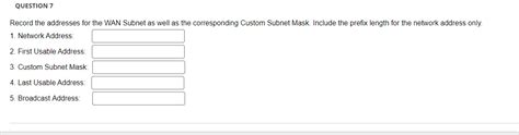 Solved Refer To The Topology To Develop A Vlsm Addressing Chegg