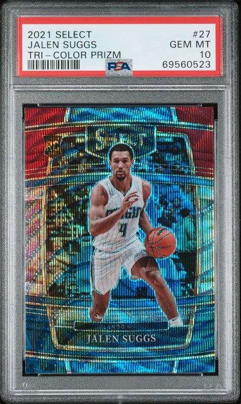 Jalen Suggs Select Concourse Tri Color PSA Price Guide Sports Card Investor