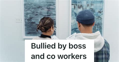 Her Boss And Coworkers Bully Her Mercilessly So When Shes Fired She