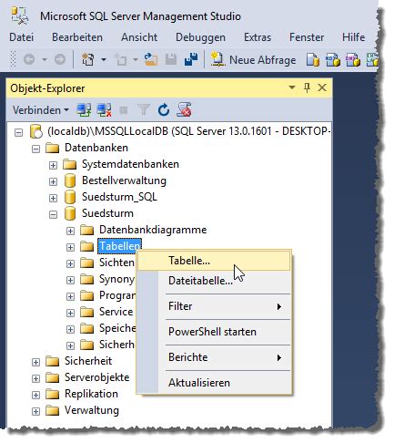 SQL Server Datenbank Erstellen Access Im Unternehmen