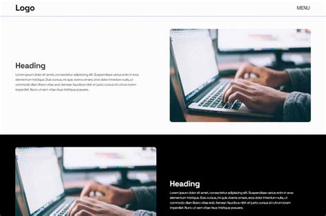 Menu Webflow