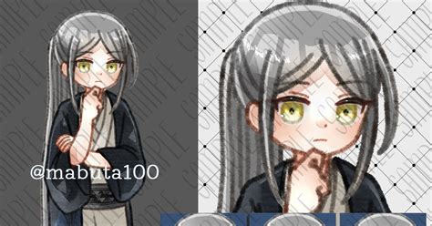 オリジナル 【skima販売】🎨クールな和服の男性｜表情差分6種 飛ぶうさぎのイラスト Pixiv