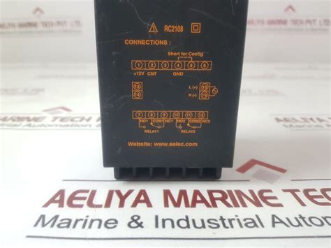 Selec Rc 2108 Rpm Indicator Aeliya Marine