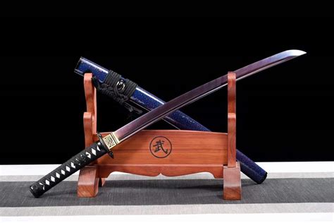 Handmade Japanese Wakizashi Vault Short Sword Damascus Steel Boxkatana