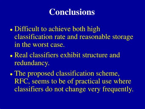 Ppt Packet Classification On Multiple Fields Powerpoint Presentation