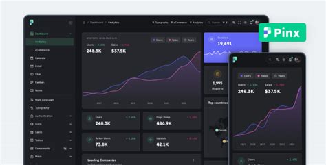 Pinx Vuejs Nuxt Tailwind Naive Admin Dashboard Template By
