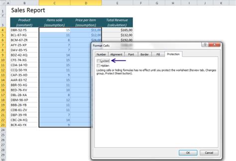 how to protect cells in your excel report in 3 easy steps excel is easy