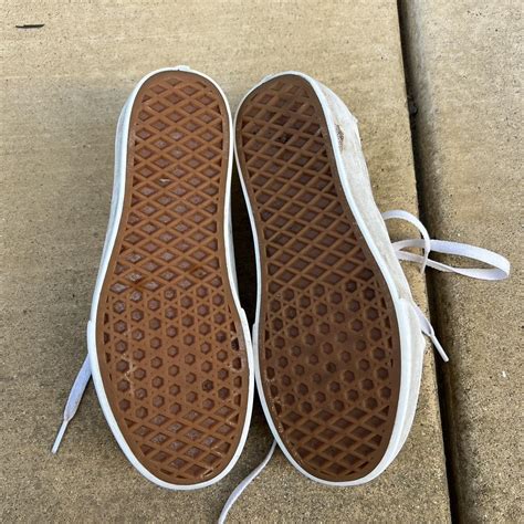 White Platform Vans Old Skools Womens Size 7 Can Depop