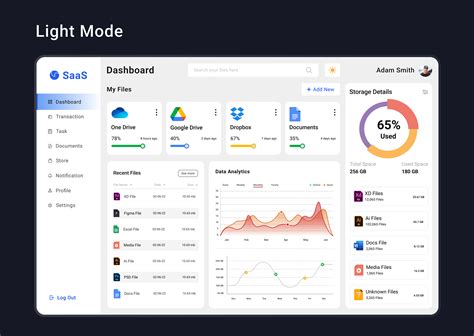 saas file management application design on behance