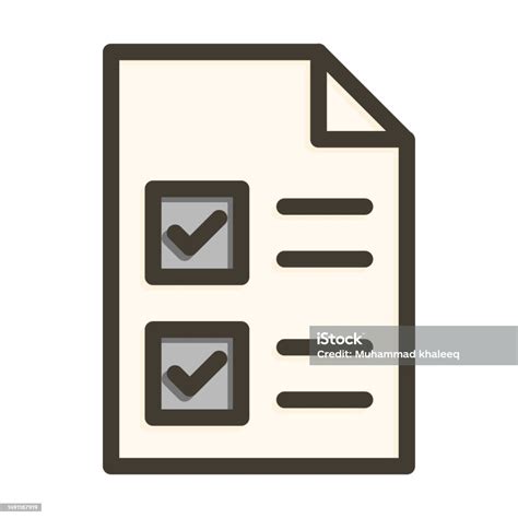 개인 및 상업적 사용을 위해 두꺼운 선으로 채워진 색상을 문서화합니다 0명에 대한 스톡 벡터 아트 및 기타 이미지 0명