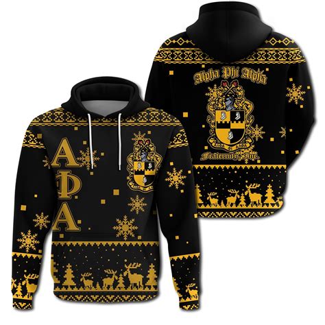 Christmas Ice Cold Alpha Phi Alpha Hoodie Kreamshirt