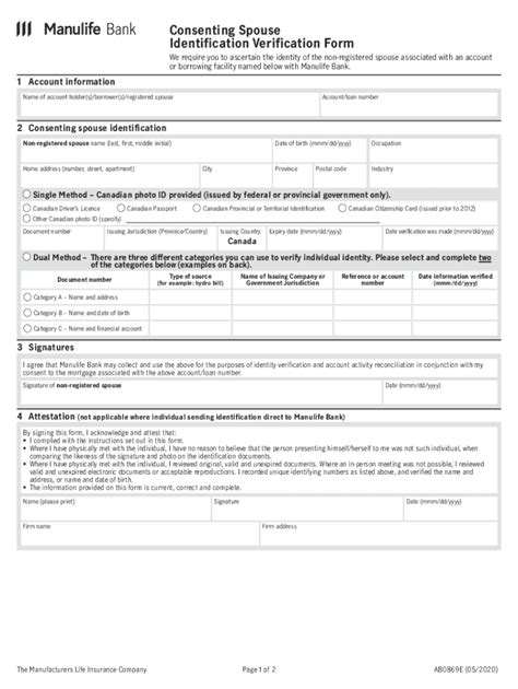 Fillable Online Ab0869e Consenting Spouse Identification