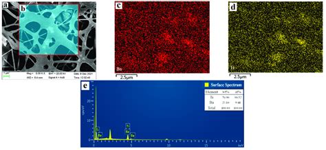 Sem And Eds Analysis Of Polyurethane Composite Fiber Membrane