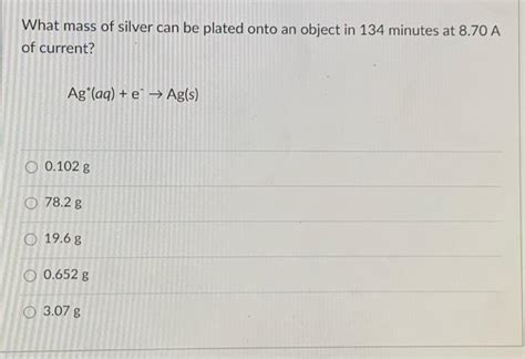 Solved Use The Tabulated Half Cell Potentials To Calculate