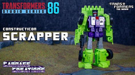 Scrapper Leader Of The Constructicons Transformers Studio Series 86