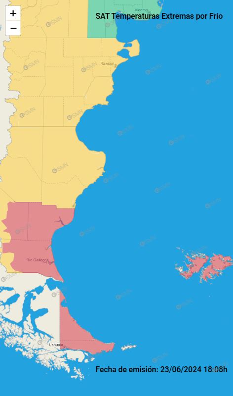 Permanece El Alerta Roja En Tierra Del Fuego Por Frío Extremo