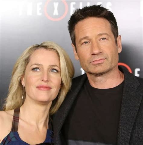Gillian Anderson And David Duchovny Gillian Anderson David Duchovny