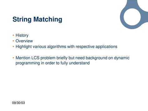 PPT Pattern Matching Longest Common Subsequence PowerPoint Presentation ID 3224406