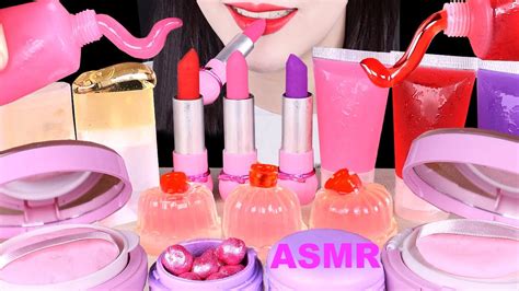 Asmr Honey Jelly Cosmetic 꿀젤리 화장품 먹방 Edible Sunstick 먹는 쿠션 꿀젤리 선스틱 먹는