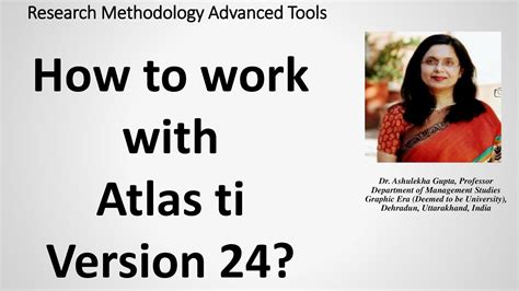 02 How To Work With Atlas Ti Version 24 Atlasti Qualitative
