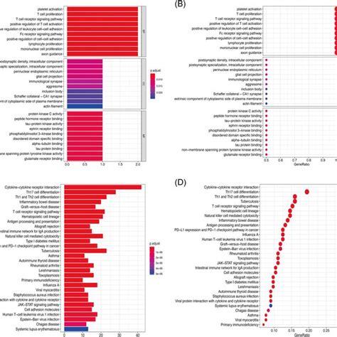 A Histogram For Gene Ontology GO Enrichment Analysis Of Red Module