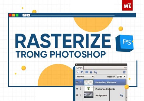 Rasterize Layer L G C Ch T O Rasterize Trong Photoshop Gocbao Net