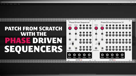 phase driven sequencer patch patchstorage
